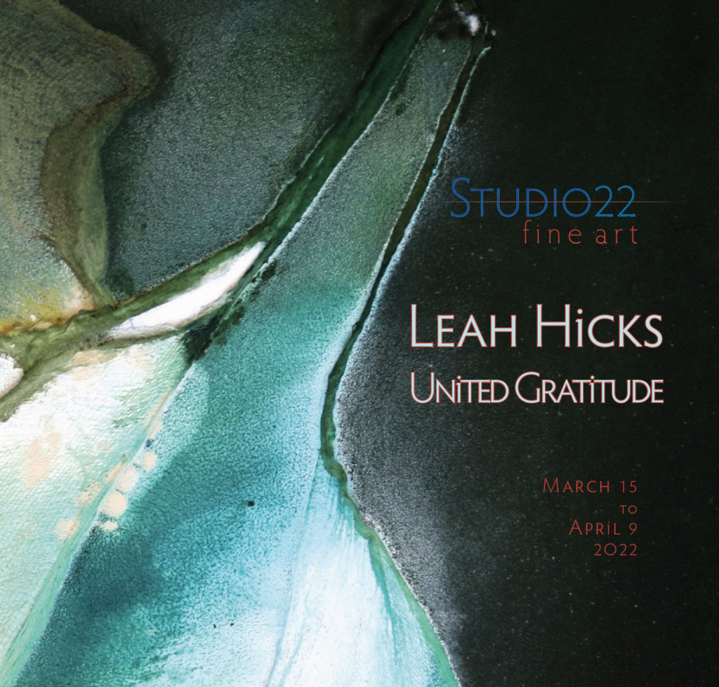 Leah Hicks - United Gratitude catalogue - Studio22